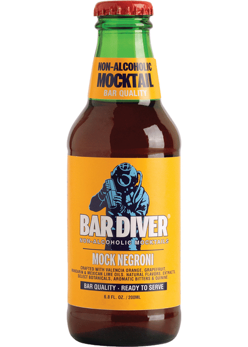 Bar Diver Non-Alcoholic Negroni Mocktail | Total Wine & More