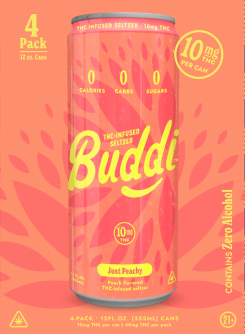 Buddi THC 10mg Just Peachy | Total Wine & More