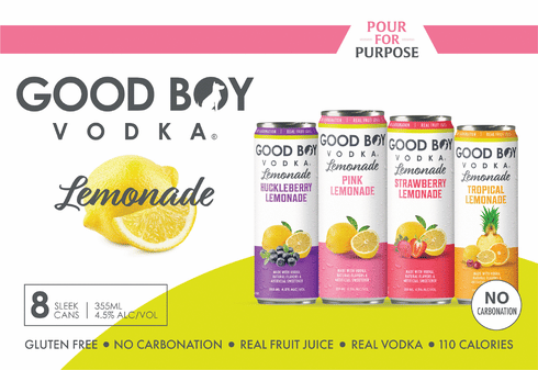 Good Boy Vodka Lemonade Variety Pack | Total Wine & More