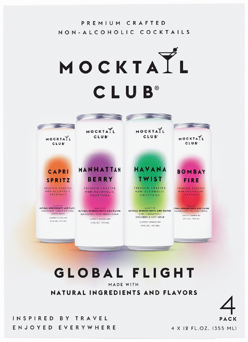 Mocktail Club Non-Alcoholic Global Flight | Total Wine & More