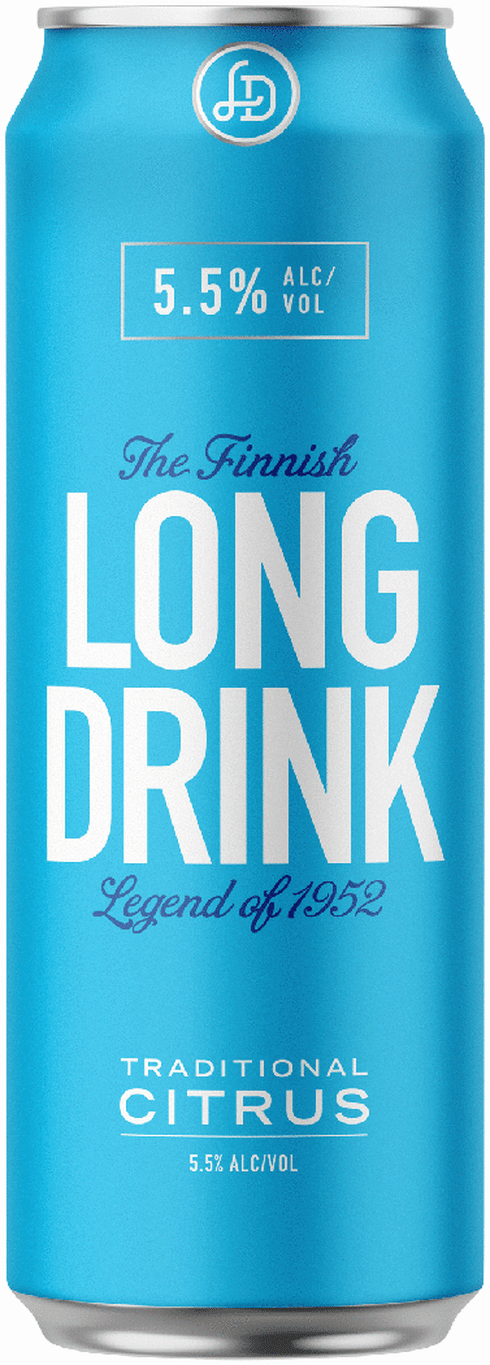 Finnish Long Drink Traditional Citrus | Total Wine & More