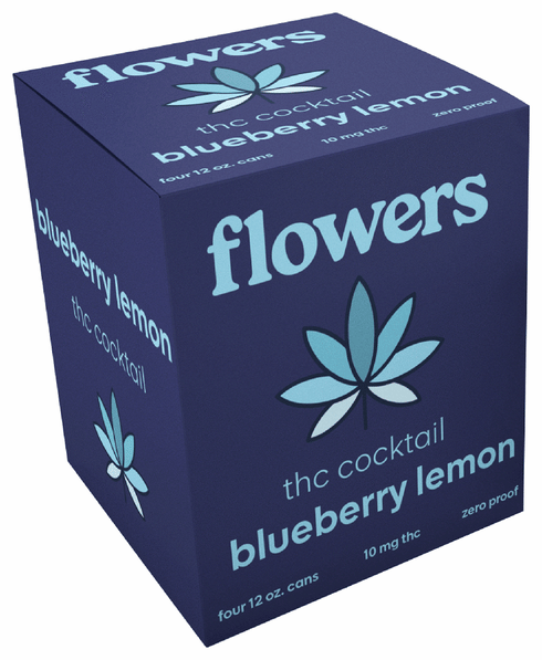 Flowers THC 10mg Blueberry Lemon | Total Wine & More