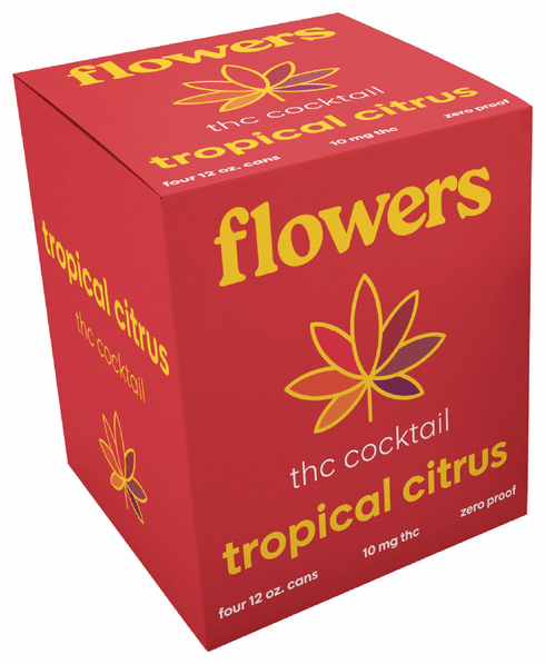 Flowers THC 10mg Tropical Citrus | Total Wine & More