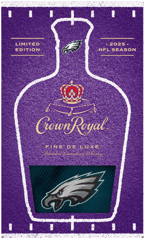 Crown Royal Deluxe with Philadelphia Eagles Football Bag | Total Wine ...