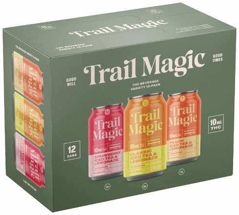 Trail Magic THC 10mg Iced Tea and Lemonade Variety Pack | Total Wine & More