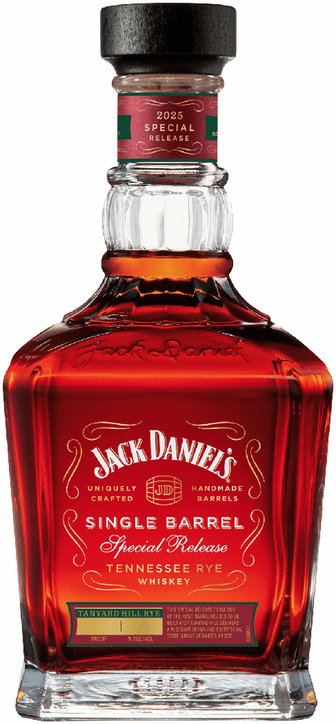 Jack Daniels Single Barrel Barrel Proof Tanyard Hill Rye Whiskey ...