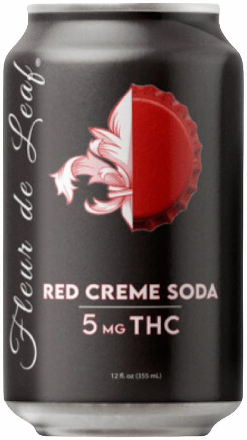 Fleur de Leaf THC 5mg Red Creme Soda | Total Wine & More