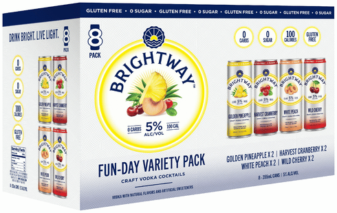 Brightway Vodka Fun-Day Variety Pack | Total Wine & More
