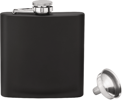 True - Black Matte Flask | Total Wine & More