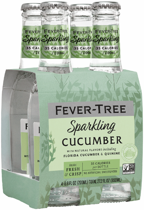 Fever Tree Sparkling Cucumber Tonic | Total Wine & More