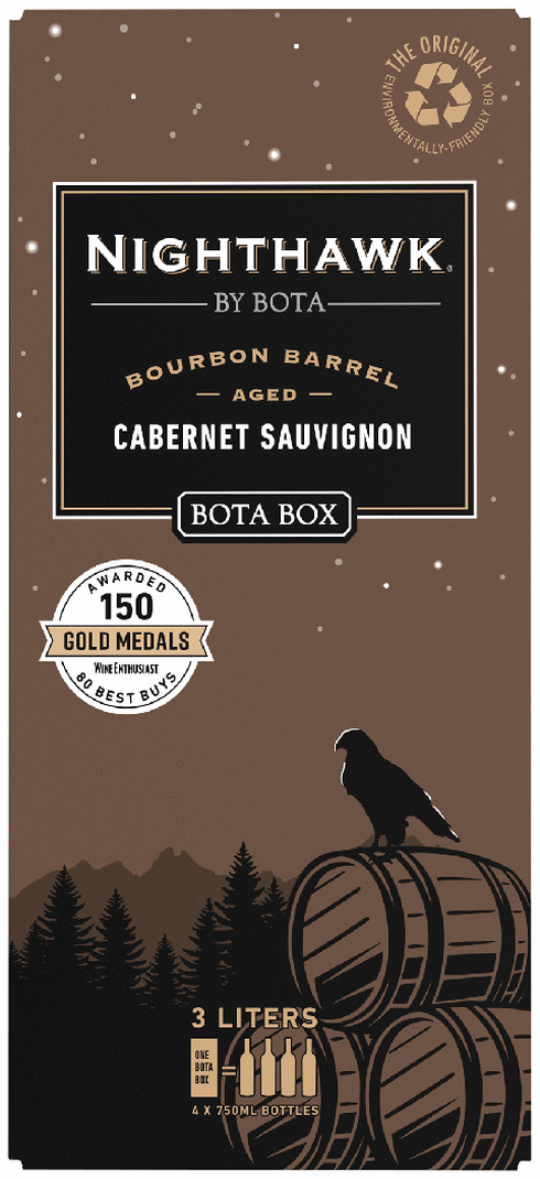 Bota Box Nighthawk Bourbon Barrel Cabernet Sauvignon | Total Wine & More