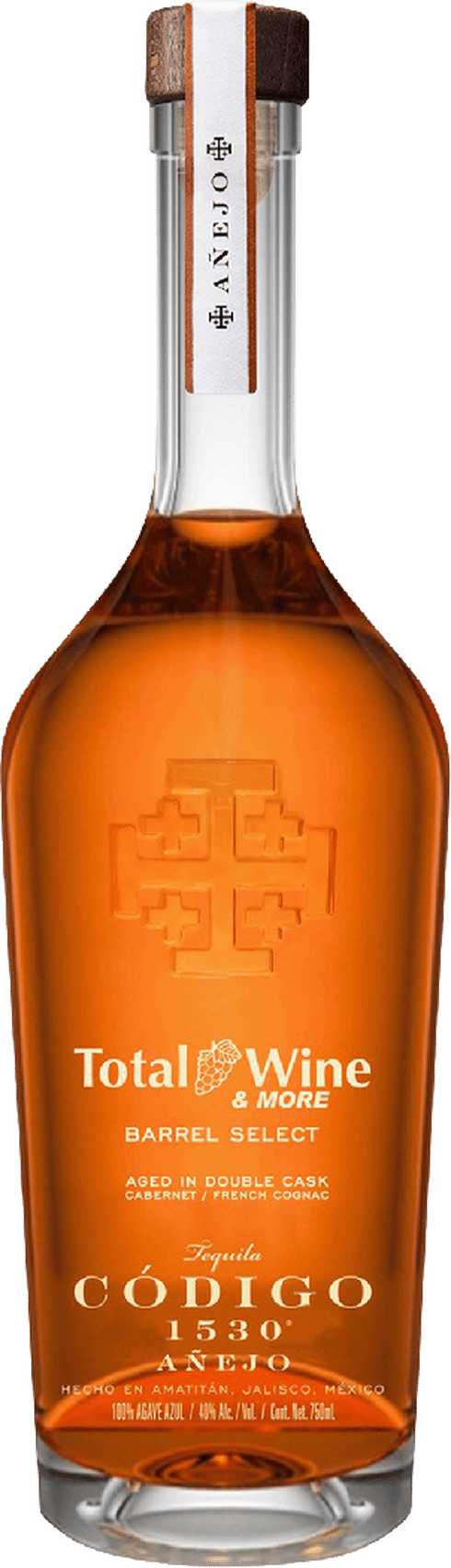 Codigo 1530 Tequila Anejo Cognac Finish Barrel Select | Total Wine & More