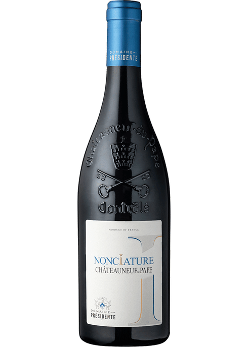 Domaine de la Presidente Chateauneuf du Pape Nonciature Rouge | Total ...