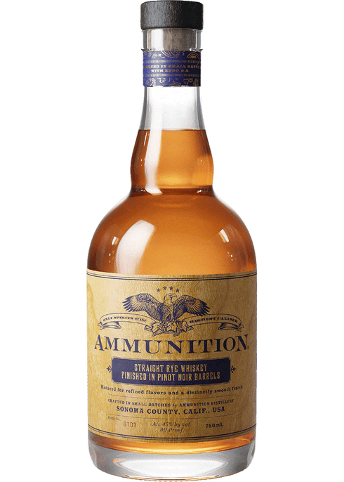 Ammunition Straight Rye Whiskey | Total Wine & More