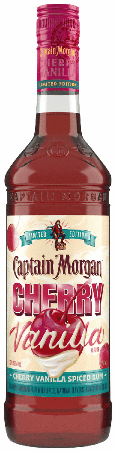 Captain Morgan Cherry Vanilla Rum | Total Wine & More