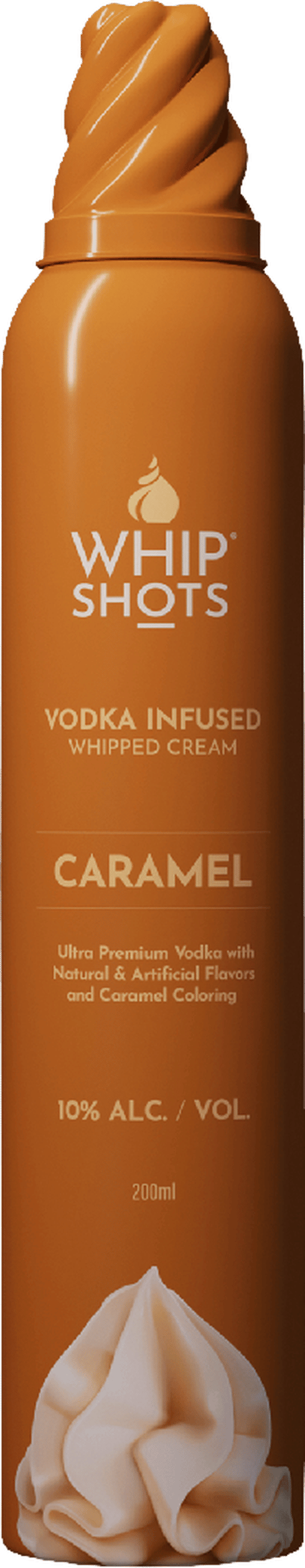 Whip Shots Caramel Vodka Infused Whipped Cream | Total Wine & More