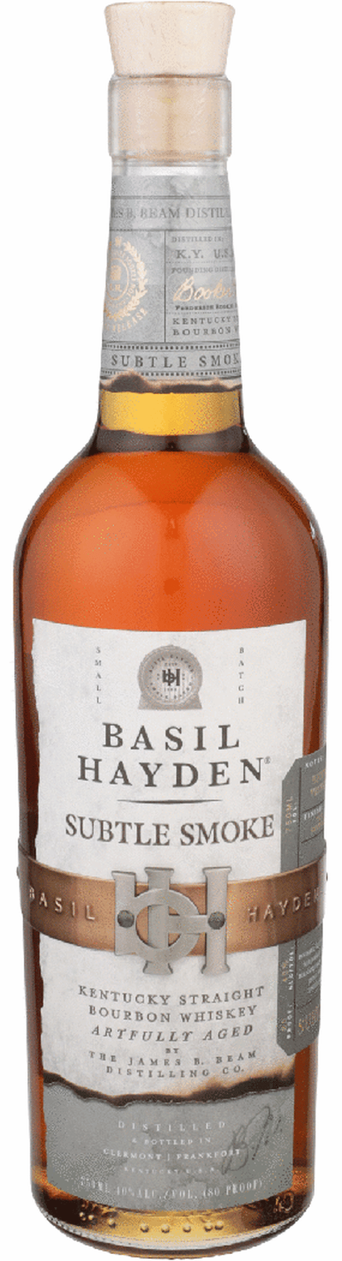Basil Hayden Subtle Smoke Bourbon Whiskey | Total Wine & More