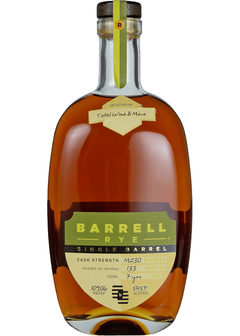 Barrell Rye Barrel Select | Total Wine & More