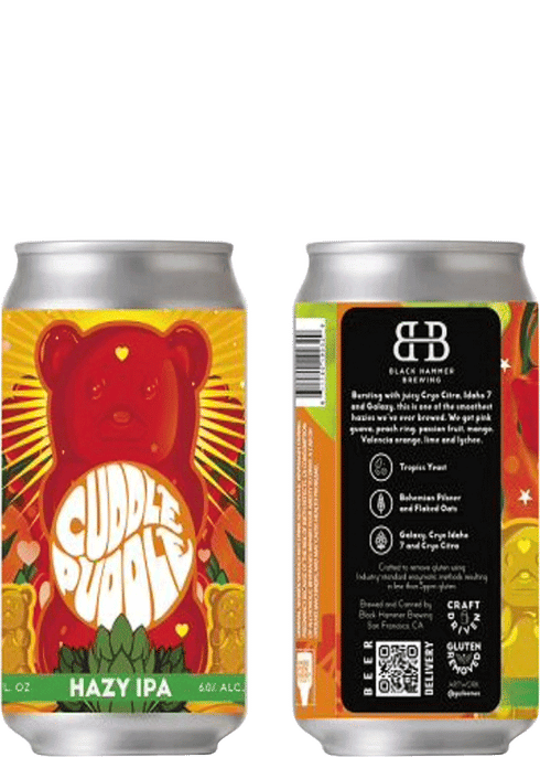 Black Hammer Cuddle Puddle Hazy IPA | Total Wine & More