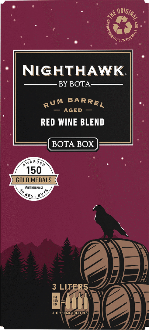 Bota Box Nighthawk Black Rum Barrel Red Blend | Total Wine & More