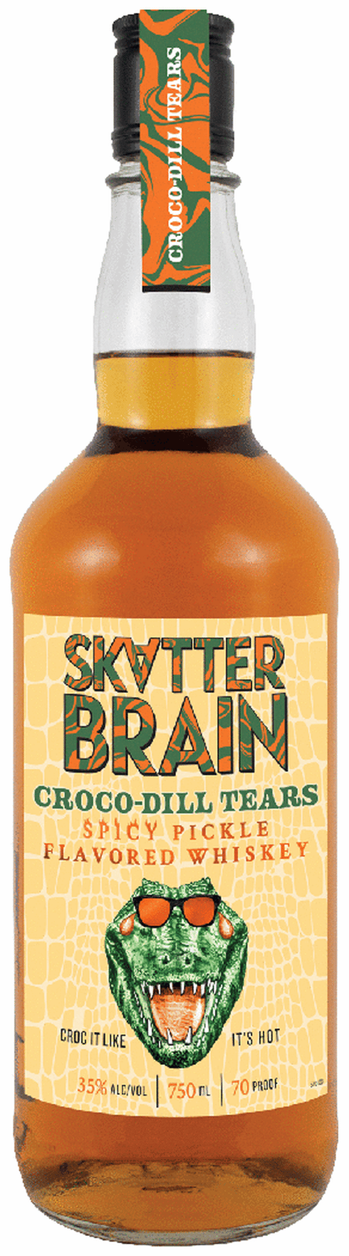 Skatterbrain Crocodill Tears Spicy Pickle Whiskey | Total Wine & More