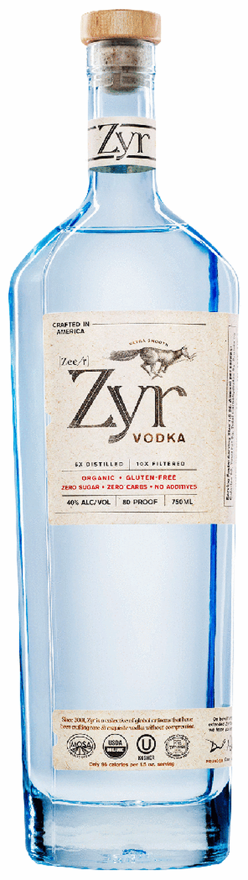 Zyr Organic Vodka | Total Wine & More