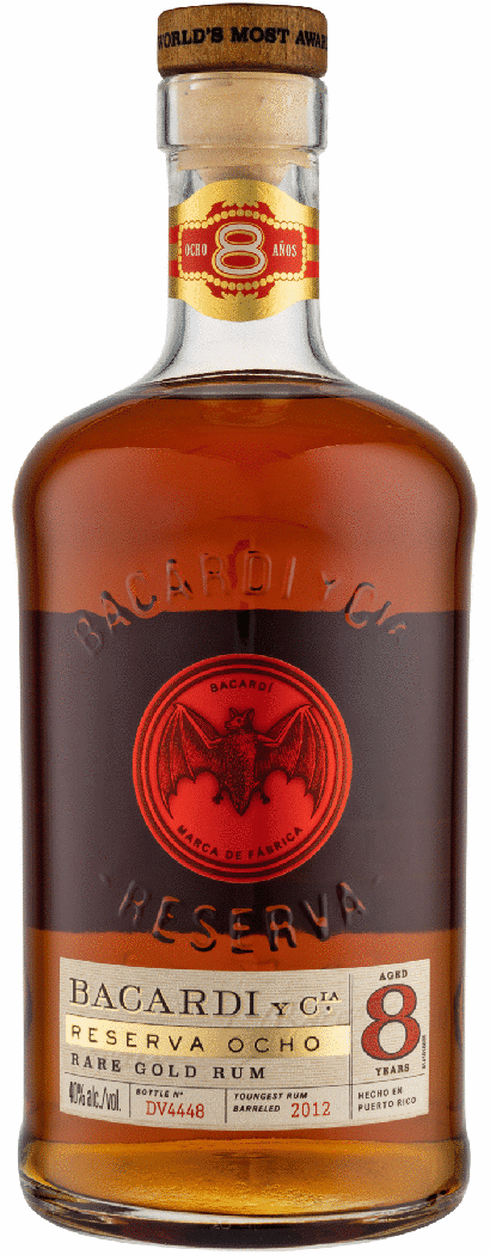 Bacardi Reserva 8 Year Aged Rum | Total Wine & More