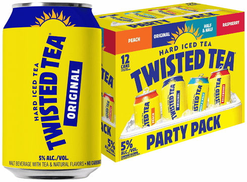 Twisted Tea Variety Party Pack Hard Iced Tea | Total Wine & More