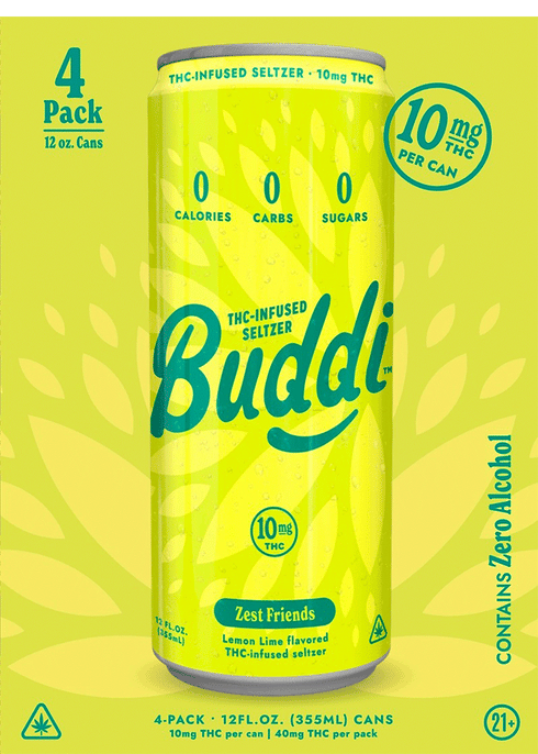Buddi THC 10mg Zest Friends | Total Wine & More