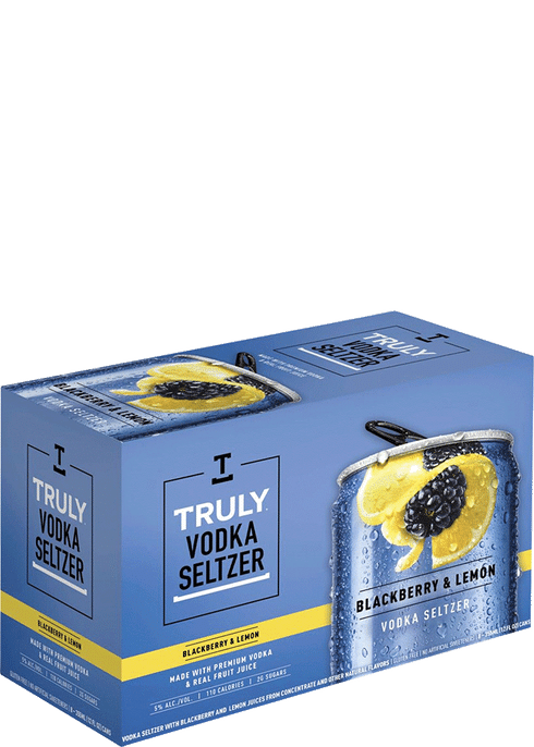 Truly Vodka Soda Blackberry Lemon | Total Wine & More