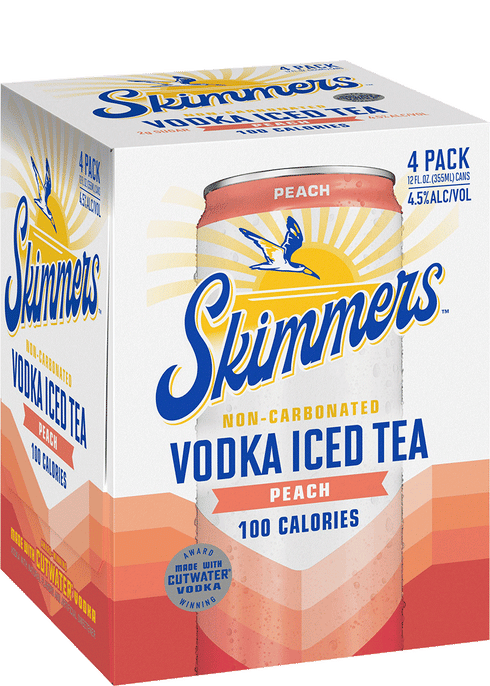 Skimmers Peach Vodka Iced Tea | Total Wine & More
