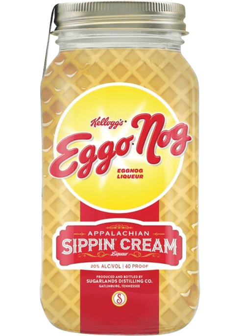 Sugarlands Kellogg's Eggo Nog Appalachain Sippin' Cream Liqueur | Total ...