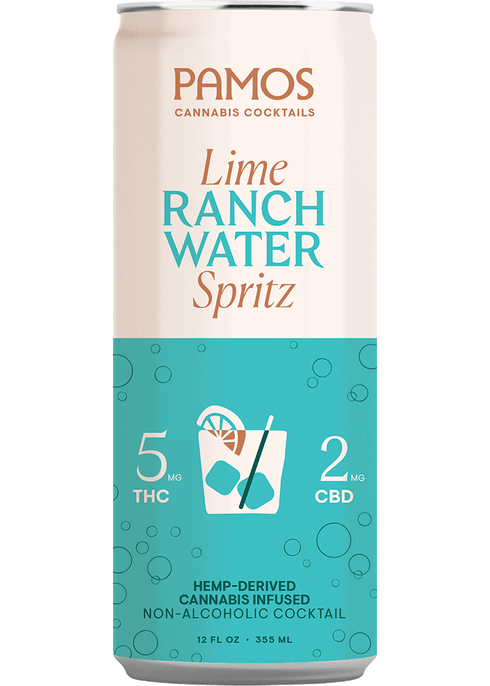 Pamos THC 5mg Spritz Ranch Water | Total Wine & More