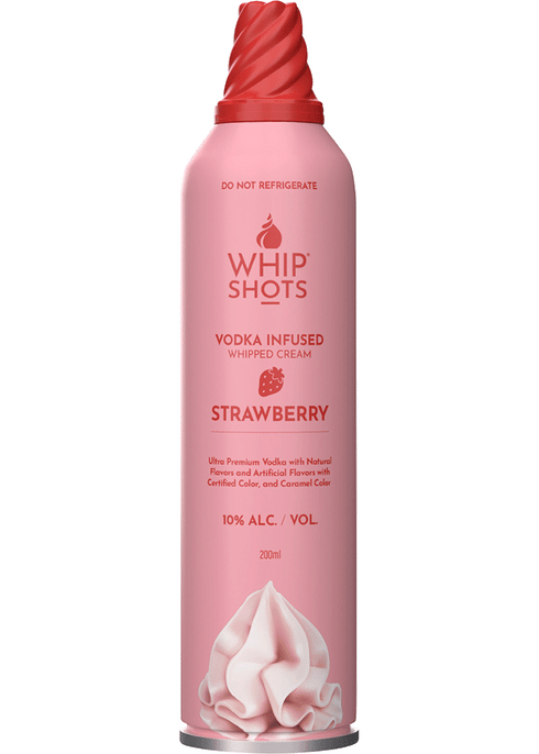 Whip Shots Strawberry | Total Wine & More