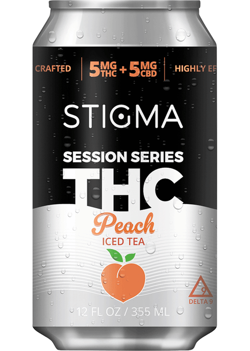 Stigma THC 5mg Peach Iced Tea | Total Wine & More