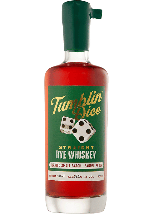 Tumblin Dice 8 Year Small Batch Rye Whiskey Barrel Select | Total Wine ...