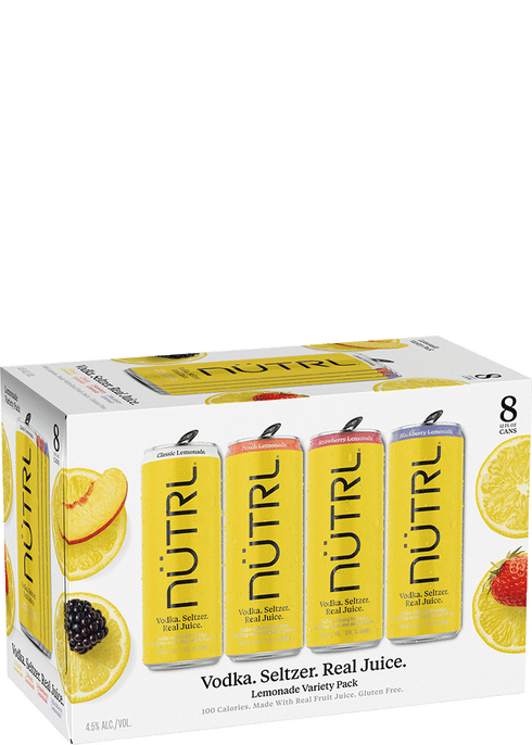 NUTRL Lemonade Variety Pack - Vodka Seltzer | Total Wine & More