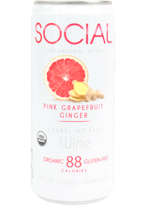 SOCIAL Pink Grapefruit Ginger | Total Wine & More