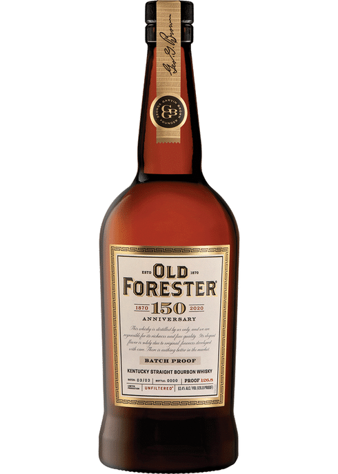 Old Forester 150 Anniversary Batch Proof Bourbon | Total Wine & More