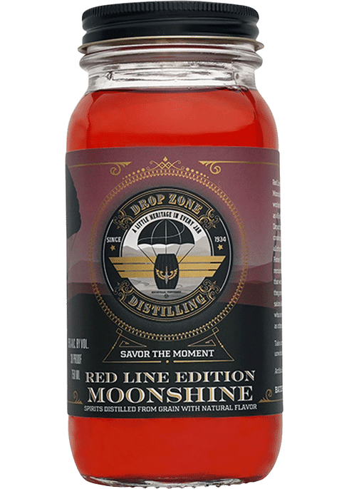 Drop Zone Red Line Edition Moonshine | Total Wine & More