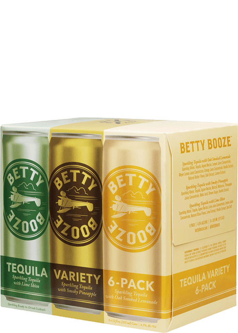 Betty Booze Sparkling Tequila Variety | Total Wine & More