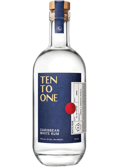 Ten to One Caribbean White Rum | Total Wine & More