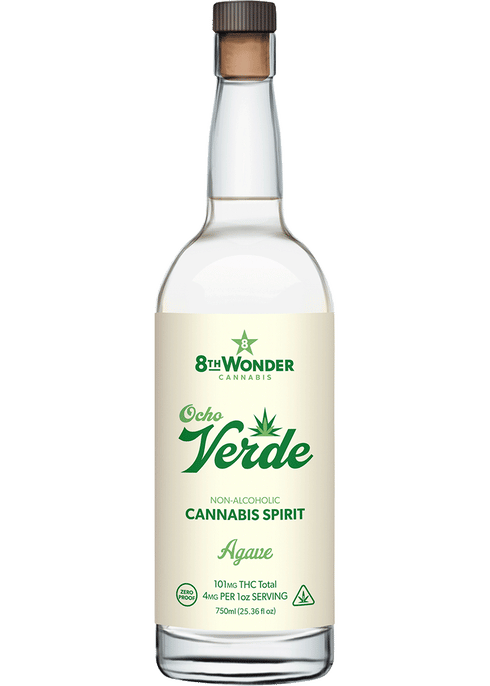 8th Wonder THC 4mg Ocho Verde Spirit | Total Wine & More