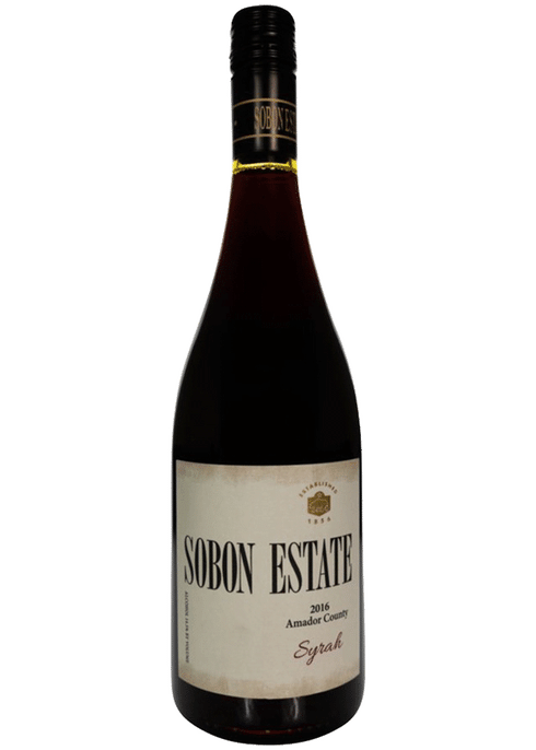 Sobon Estate Syrah | Total Wine & More