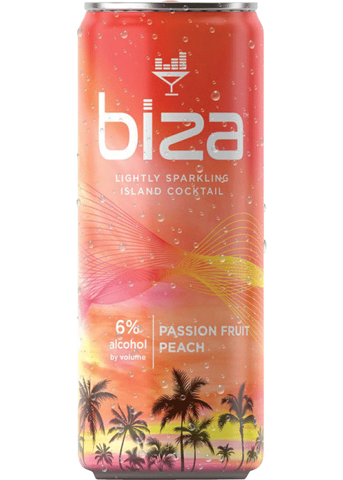 Biza Cocktails Passion Fruit Peach | Total Wine & More