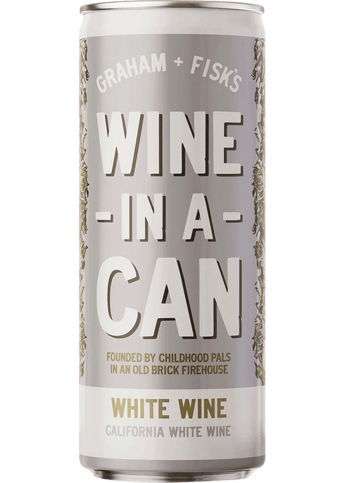 Graham+Fisk's Wine-In-A-Can White | Total Wine & More Graham+Fisk's Wine-In-A-Can White | Total Wine & More
