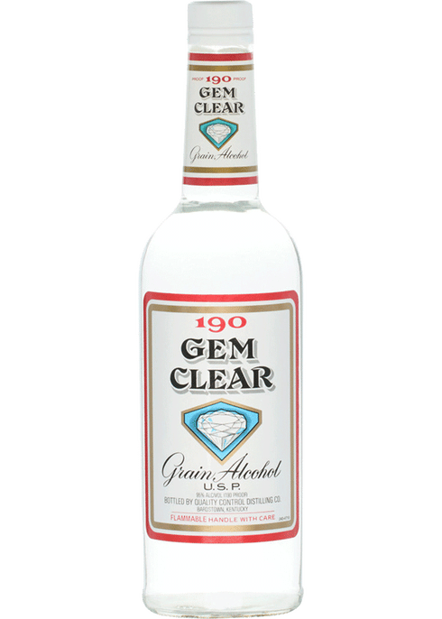 Gem Clear Grain Alcohol | Total Wine & More