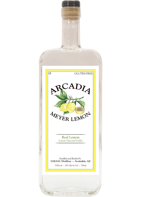 Arcadia Meyer Lemon Vodka | Total Wine & More