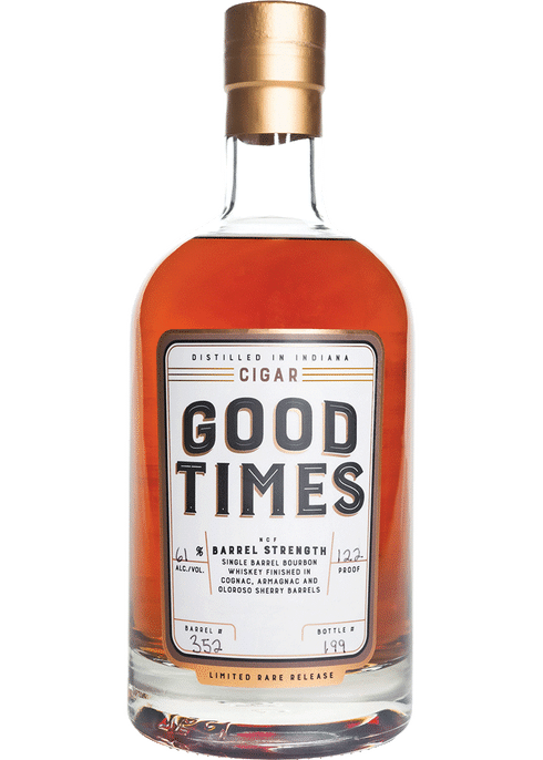 Good Times Cigar Barrel Strength Bourbon | Total Wine & More