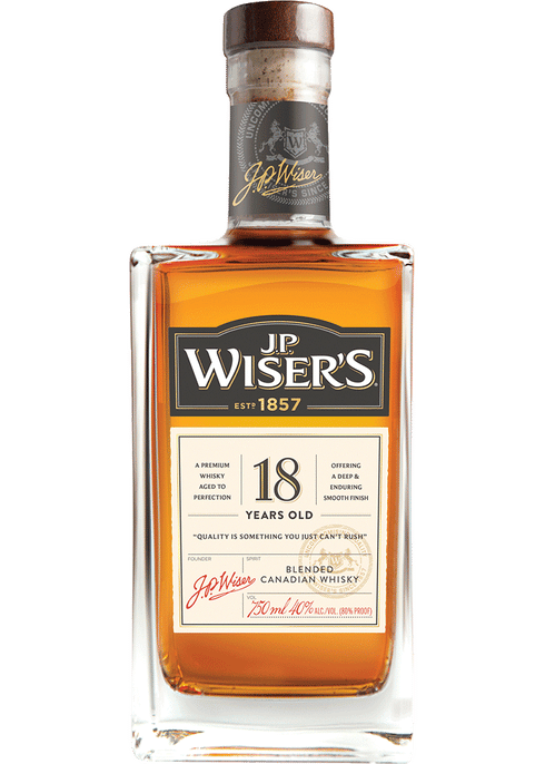 JP Wiser's 18 Year Canadian Whiskey | Total Wine & More